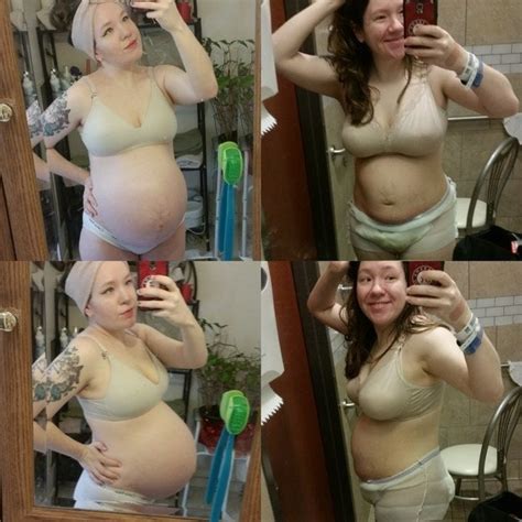 Cute Before And After Pregnancy Photos