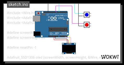 Oled Akses Wokwi Esp32 Stm32 Arduino Simulator