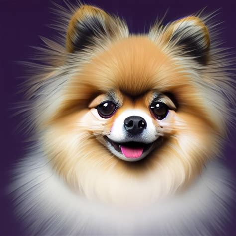 Premium Ai Image Photo Cute Spitz Dog