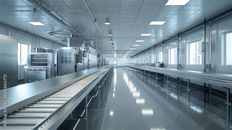 Clean And Hygienic Chicken Processing Plant Fresh Food Packaging