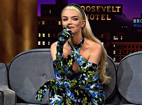 Anya Taylor Joy Embarrassed  Anya Taylor Joy Embarrassed Smile