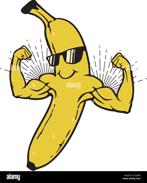 Funny Cartoon Bananas Happy Cartoon Banana Clipart Illustration Free