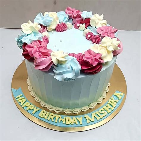 Floral Birthday Cake Online Just Bake
