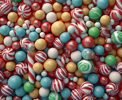 Cosmic Delights The Nebula Crunch Candy Premium Ai Generated Image