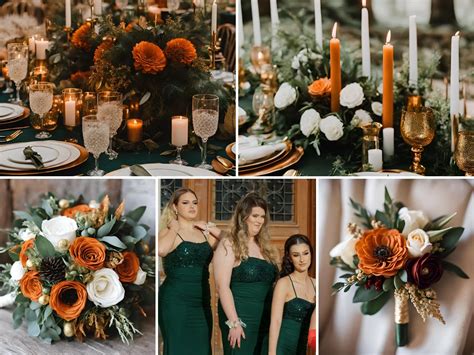 Orange And Green Wedding Colors 60 Photos