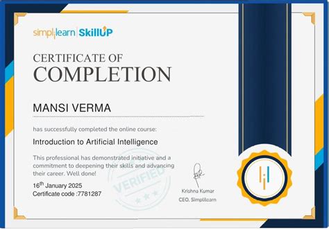 Mansi Verma On Linkedin Skillup Simplilearn Skillup Simplilearn