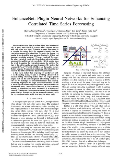 Enhancenet Plugin Neural Networks For Enhancing Correlated Time Series Forecasting Pdf