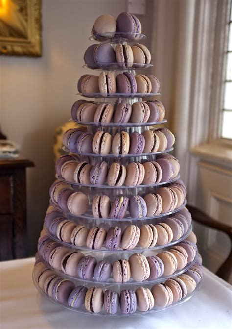 Macaroon Cake Tower Tree Cake Macaron Brown And Sugar