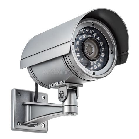 Cctv Camera Realistic Wall Mounted Cctv Surveillance Camera Modern