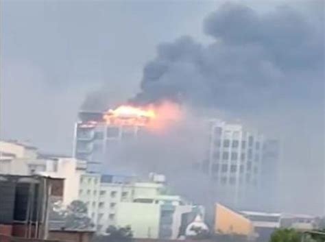 Nepals Kantipur Tv Headquarters Set On Fire