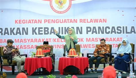 penguatan Relawan Gerakan Kebajikan Pancasila Meity Rahmatia