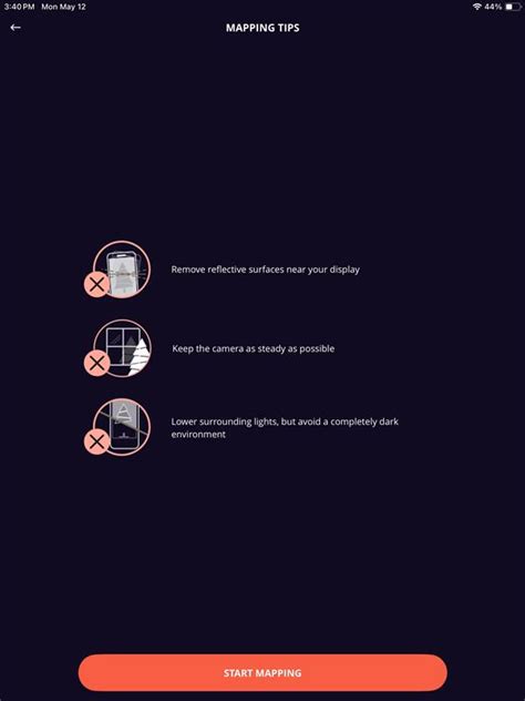 Twinkly Mobile App Mapping Christmas Designers