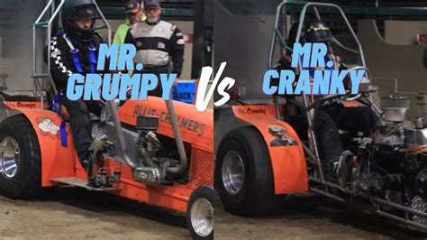 Mr Grumpy Vs Mr Cranky Garden Tractors With Unique Powerplants Youtube