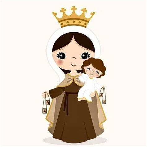 Nuestra Señora Del Carmen ♥️ 🙏 Bendiciones ️ Orações Católicas