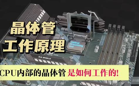 3d动画揭秘cpu内部晶体管是如何工作的 科普创世纪 科普创世纪 哔哩哔哩视频