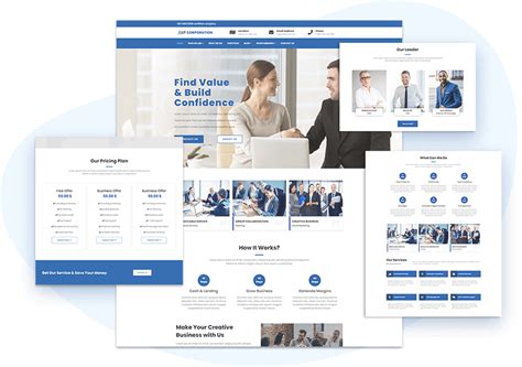 Lt Corporation Free Responsive Corporation Wordpress Theme