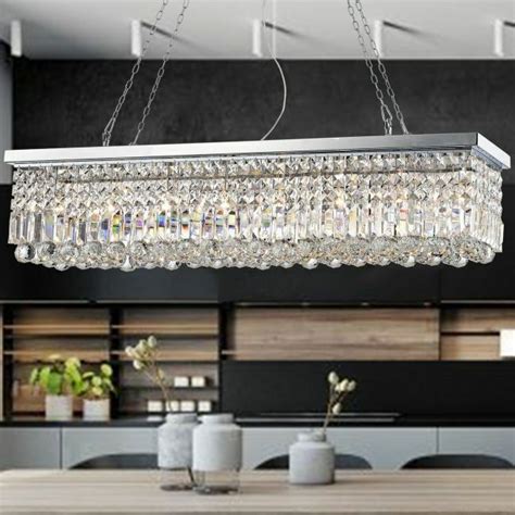 Rectangular Kitchen Island Light Fixture