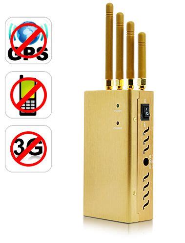 High Power Gps Cell Phone 3g Signal Jammer Geekalerts
