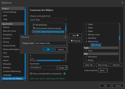 ArcGIS Pro Customizations In No Time With No Code Summer 2018 ArcUser