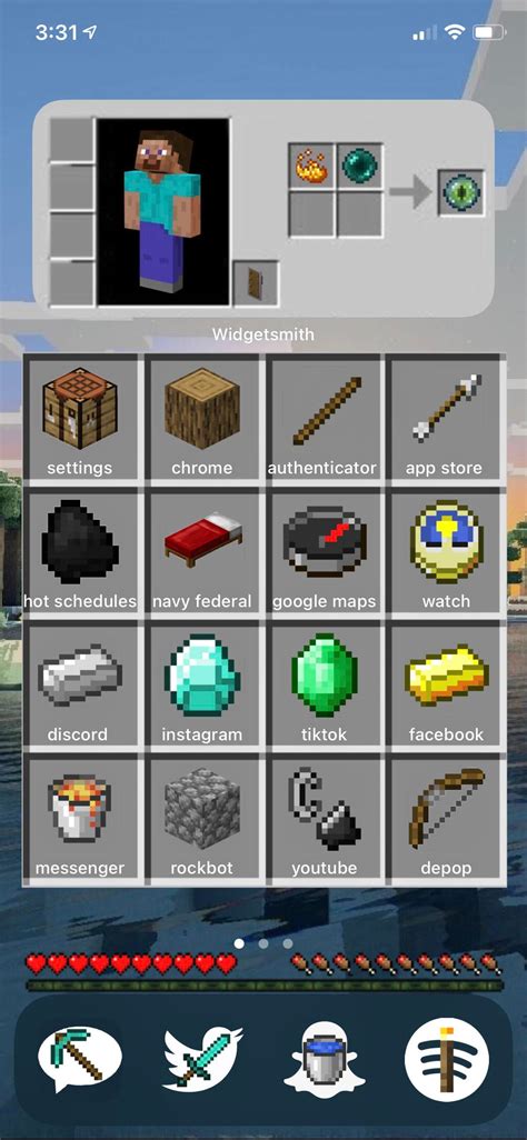Minecraft Inventory Kolpaper Awesome Free Hd Wallpapers