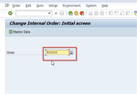 Settlement Of Internal Orders