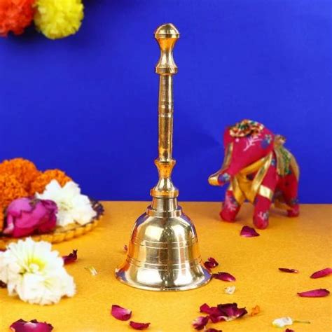 Brass Pooja Bell At ₹ 320 Piece Khair Id 2854991875730