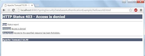 Spring Security Customize 403 Access Denied Page Java2blog