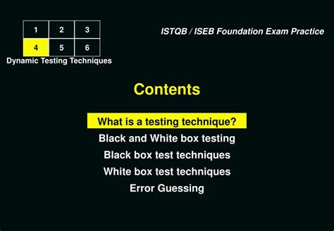 Ppt Dynamic Testing Techniques Powerpoint Presentation Free Download