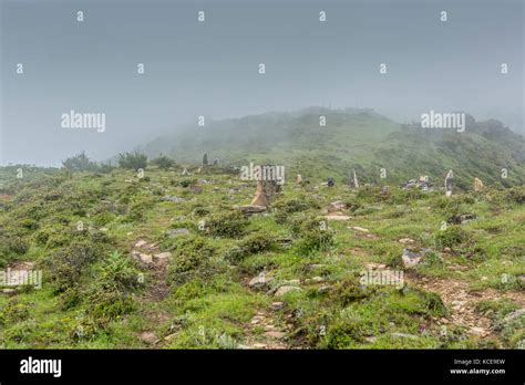 Chele La Pass Bhutan Lies Around 4000 Metres Above Sea Level And