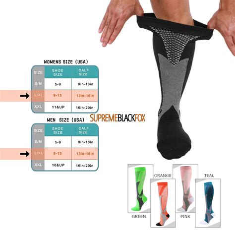 Unipression Socks 4 Pack Knee High Support 20 30 Mmhg For