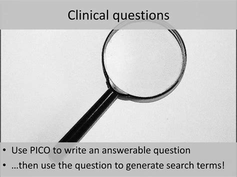 Finding Health Information With PICO PPTX Vaccines Medical Health