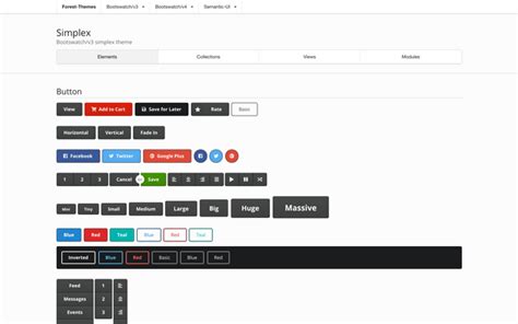 semantic ui forest themes templates and design for semantic ui