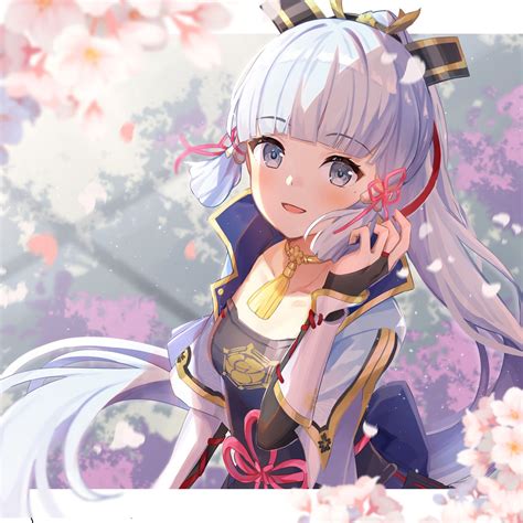 Fanart Of Kamisato Ayaka Genshin Impact Hoyolab