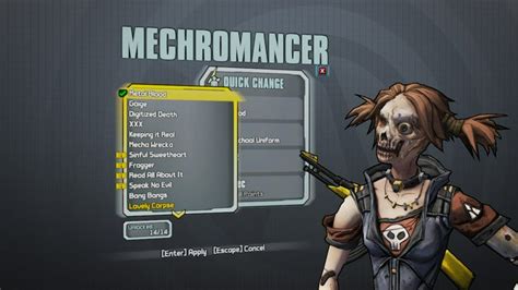 Borderlands 2 Zero Heads Nihilism