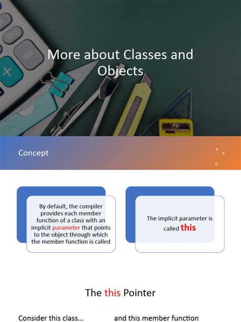 C More About Classes And Objects Pdf Parameter Computer