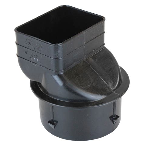 Ads 4 In Dia Corrugated Downspout Adapter Fitting At