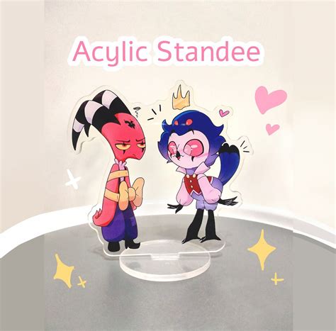 Stand Acrílico De Stolitz De Helluva Boss Regalo Friki Perfecto Decoración De Figuras Para Tu