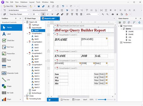 Dive Deeper Into Data Analysis With A New Version Of Query Builder For Sql Server Devart Blog