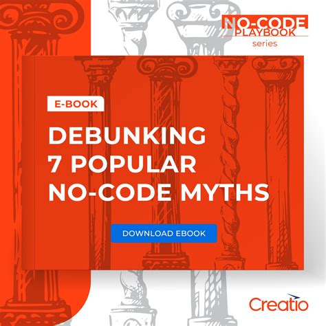 Ebook Debunking 7 Popular No Code Myths Creatio Creatio