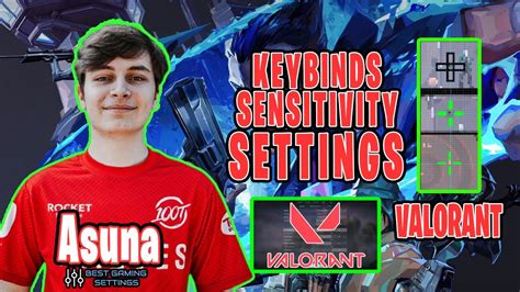 100t Asuna Valorant Settings Sensitivity Keybinds Crosshair And Setup
