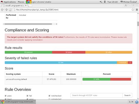 Evaluate Remote Machine For Usgcb Compliance Openscap Portal