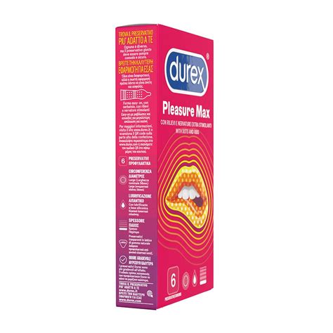 Durex® Love Sex Pleasuremax 6 Pz Redcare