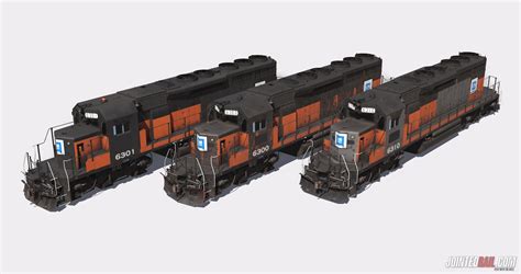 Emd Sd40 2 Emdx Ex Milw Pack