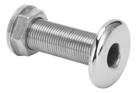 Thru Hull Connector Marine Fitting 38 Polegadas Em Aço Inox Parcelamento Sem Juros