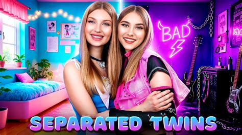 Хорошая Сестра Vs Плохая Сестра Двойняшек Разлучили При Рождении Youtube