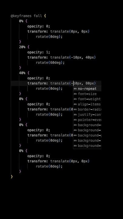 awesome snowfall on js and css coding css javascript winter youtube