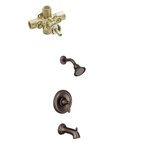 Moen Brantford Oil Rubbed Bronze 1 Handle Bathtub And Shower Faucet