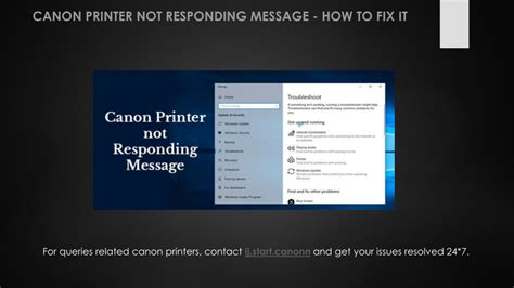 Ppt Canon Printer Not Responding Message How To Fix It Powerpoint Presentation Id 10894107