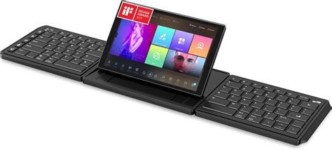 Mp Mobile Pixels Tetra Keyboard With 8 Touchscreen Customizable Hotkeys Wireless