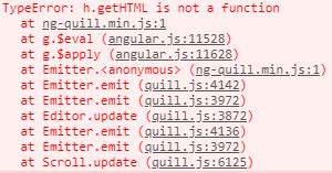 Version Issue Issue Killercodemonkey Ng Quill Github